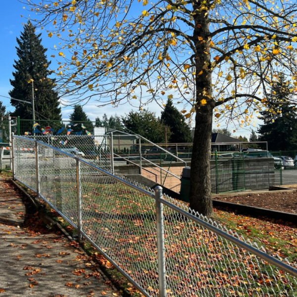 Hazel Trembath Chain Link Fence - Coquitlam, BC - Raybern Erectors