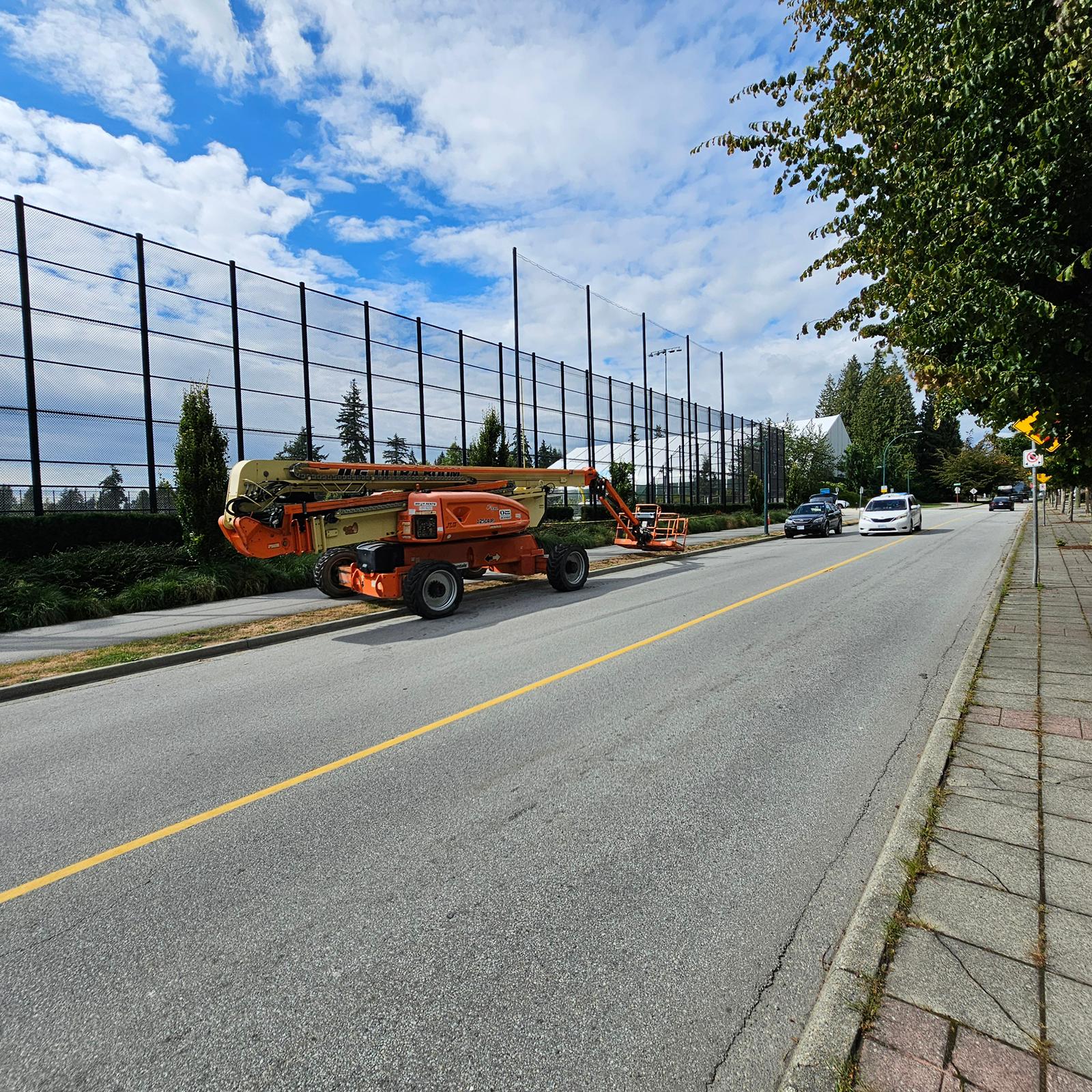 Centennial Field Netting - Burnaby, BC - Raybern Erectors