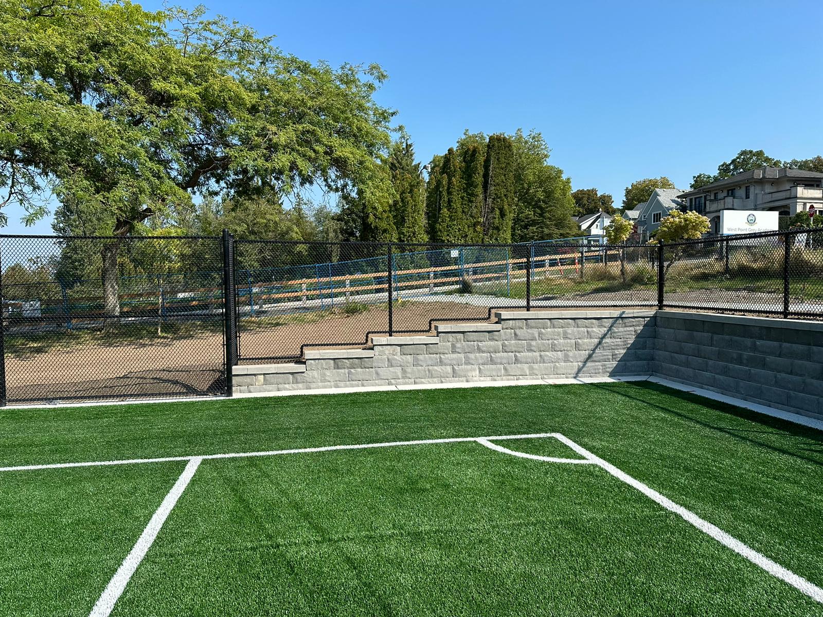 West Point Academy Field - Vancouver, BC - Raybern Erectors